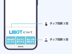 紹介機能 / 分析 – LIBOT